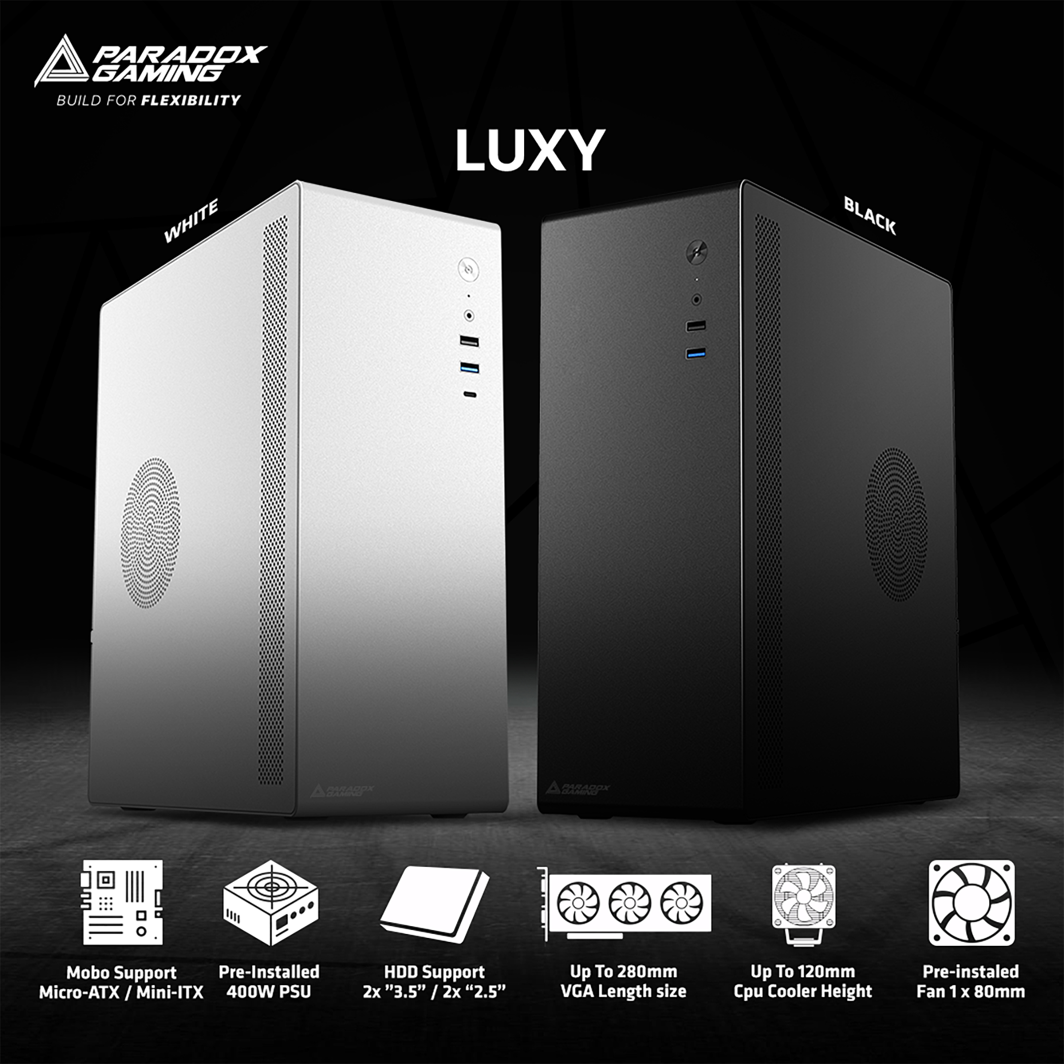 LUXY | BUILD FOR FLEXIBILITY